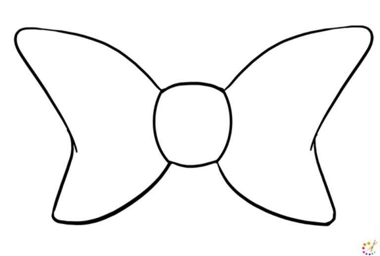 How to Draw a Ribbon Step By Step – For Kids & Beginners