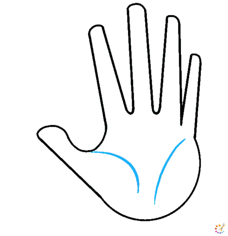 How To Draw Fingers Step By Step – For Kids & Beginners