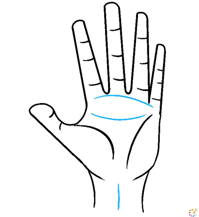 How To Draw Fingers Step By Step – For Kids & Beginners