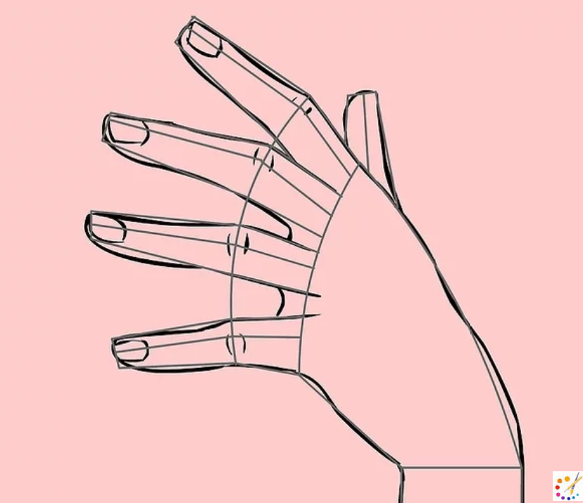 How To Draw Fingers Step By Step – For Kids & Beginners