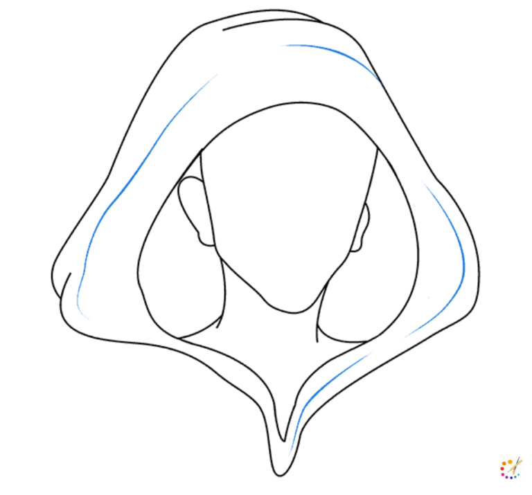 How to Draw Hoods or Hoodies Step by Step - For Beginners