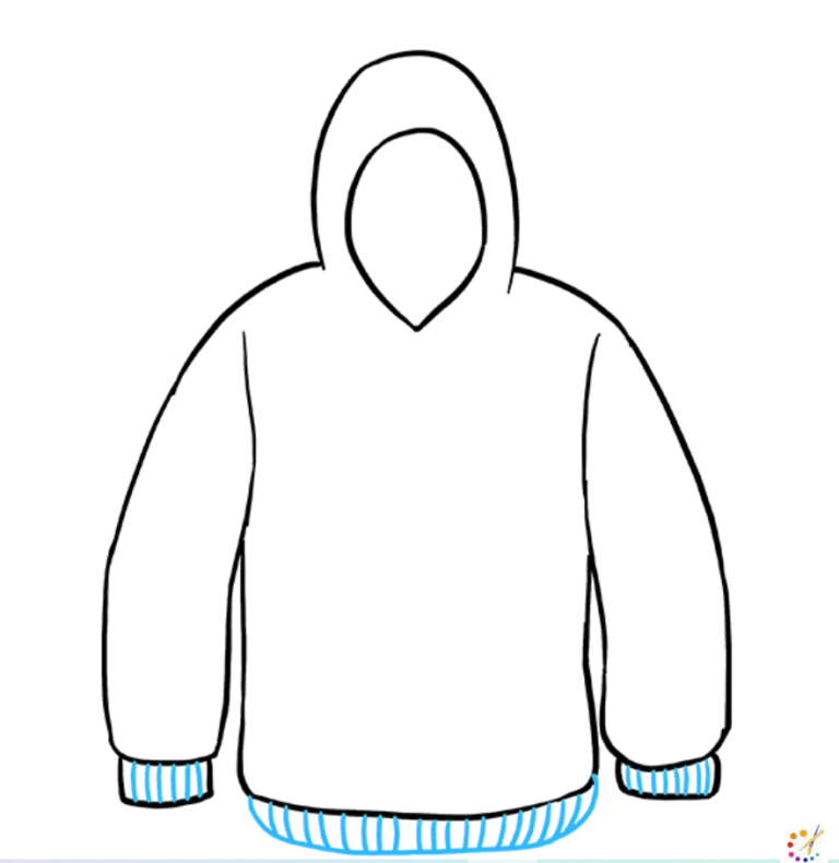How to Draw Hoods or Hoodies Step by Step - For Beginners