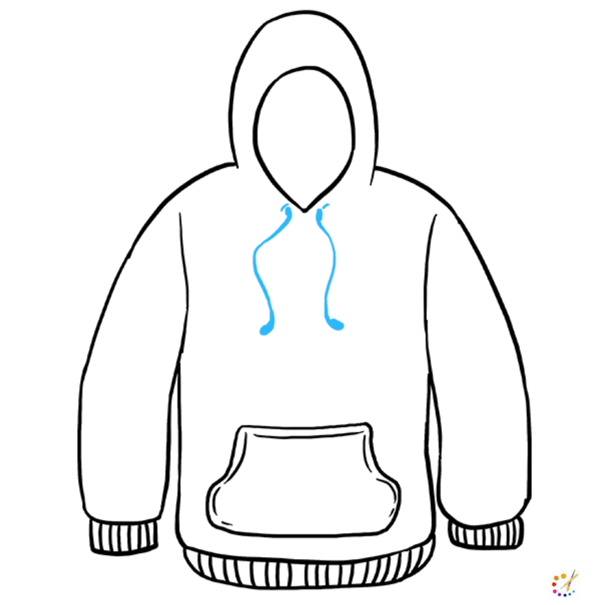 How to Draw Hoods or Hoodies Step by Step - For Beginners