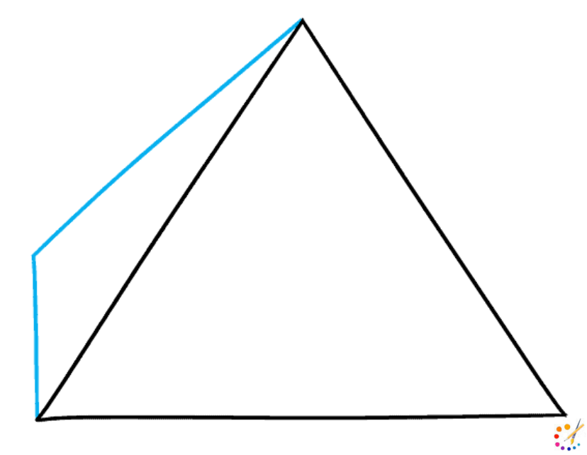 How to Draw a Pyramid Step By Step – For Kids & Beginners