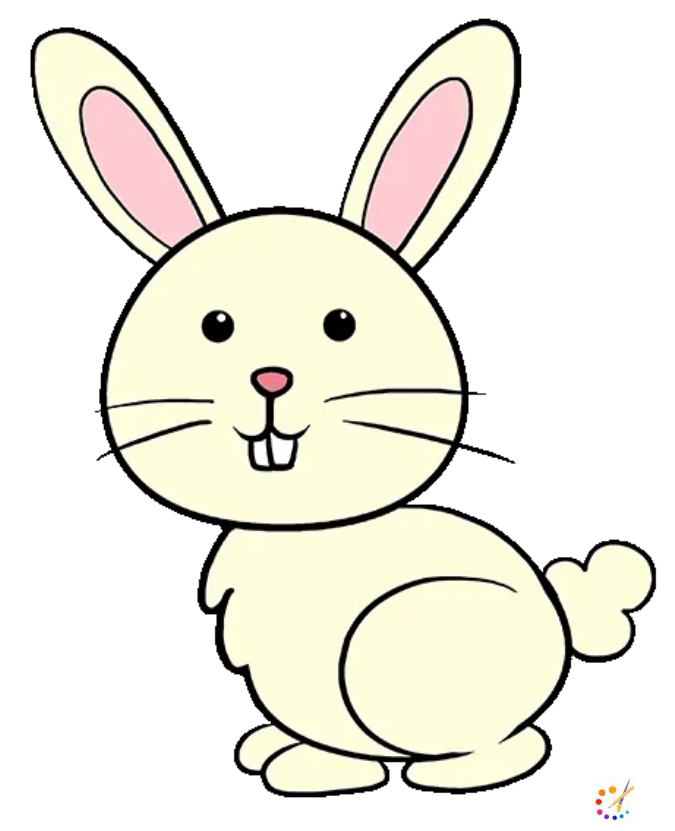 How to Draw Rabbit Step By Step - For Kids & Beginners