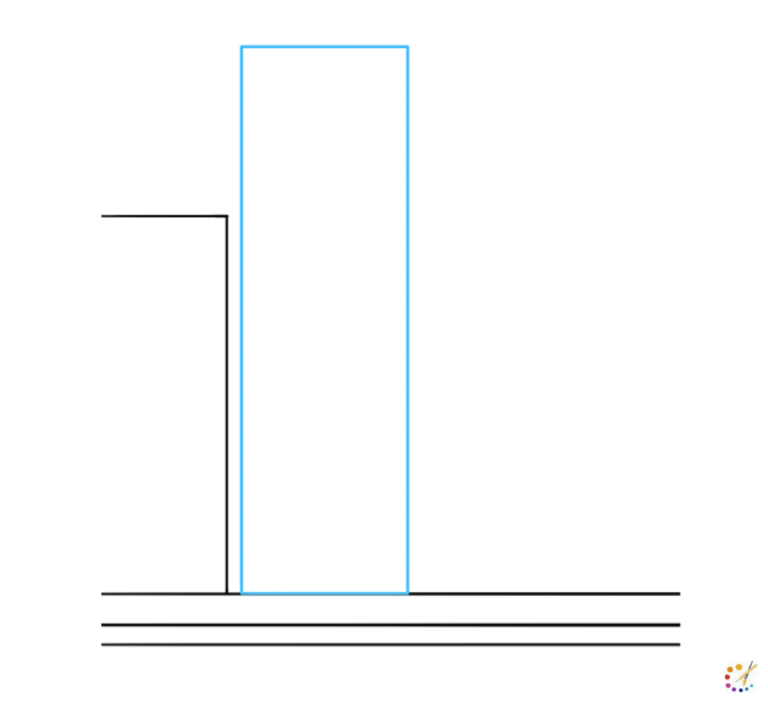 How To Draw Buildings Step By Step – For Kids & Beginners