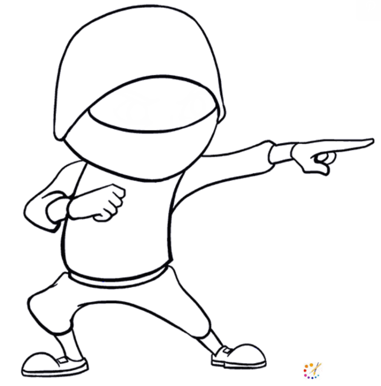 How to Draw a Ninja Step By Step - For Kids & Beginners