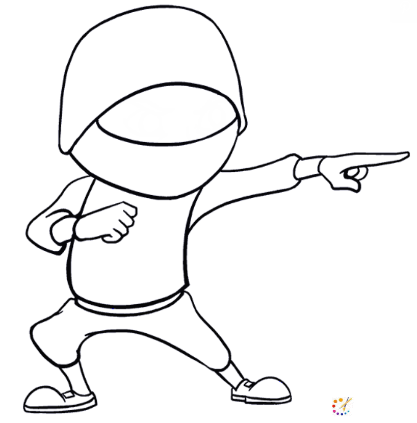How to Draw a Ninja Step By Step - For Kids & Beginners