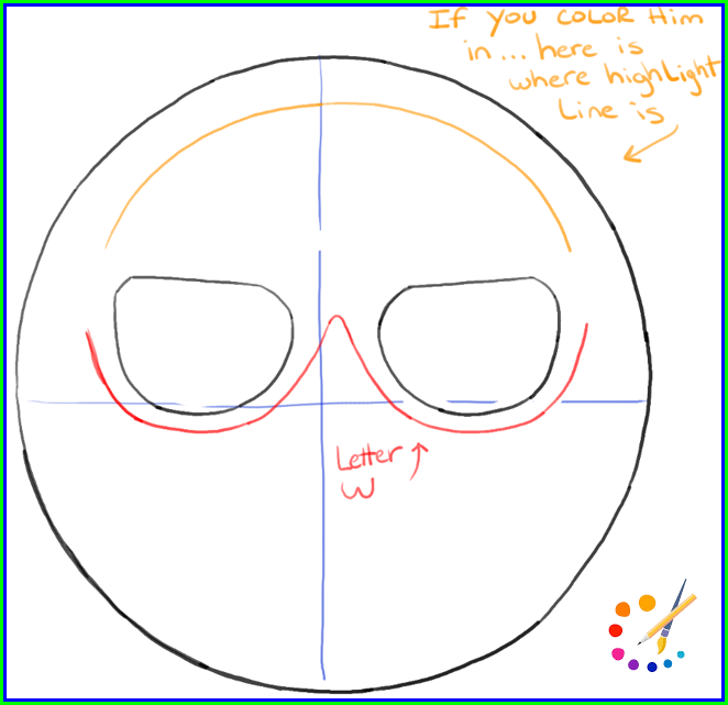 How to draw cool emoji for kids and beginners step by step