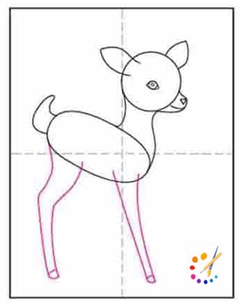 How to Draw a Deer Step By Step Guide - For Kids & Beginners