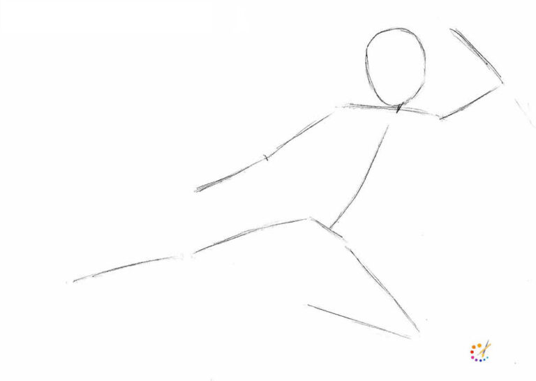 How to Draw a Ninja Step By Step - For Kids & Beginners