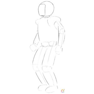 How to Draw Robot Step By Step - For Kids & Beginners