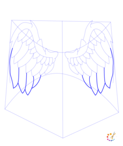 How to Draw Wings Step By Step – For Kids & Beginners