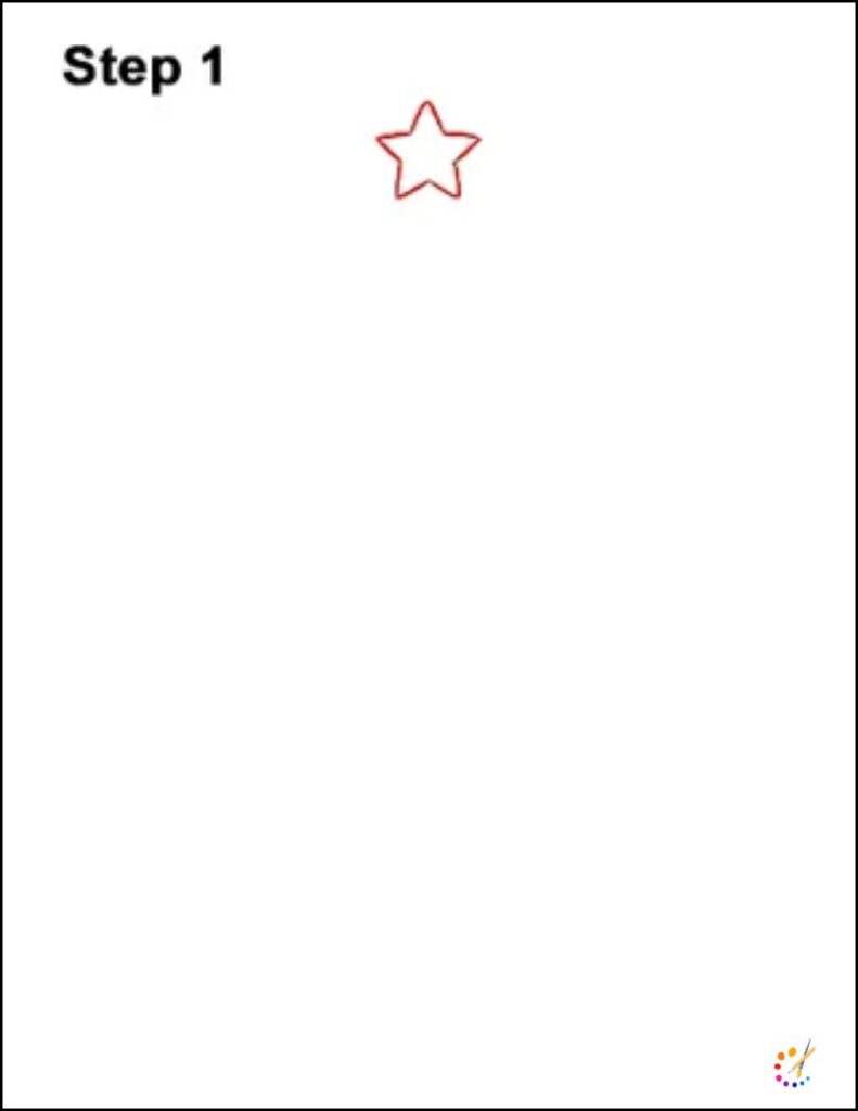 How to Draw a Christmas Tree Step By Step – For Kids