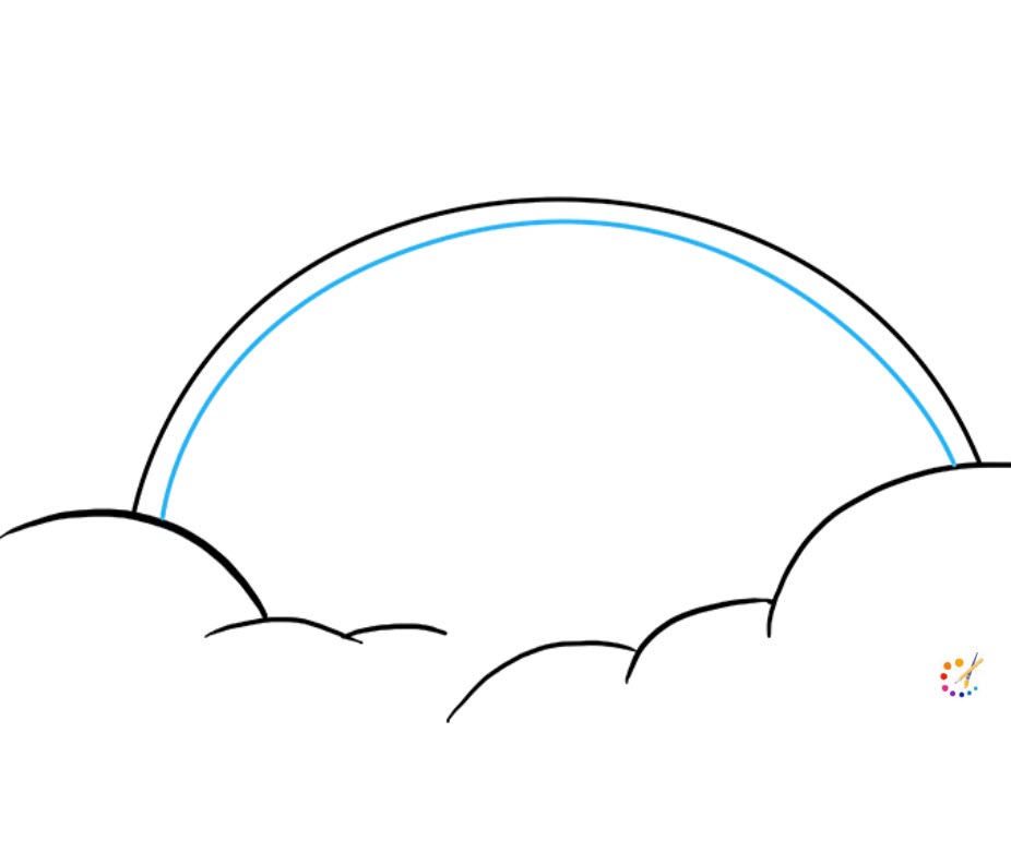 How to Draw a Rainbow Step By Step – For Kids & Beginners