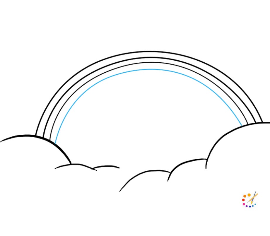How to Draw a Rainbow Step By Step – For Kids & Beginners