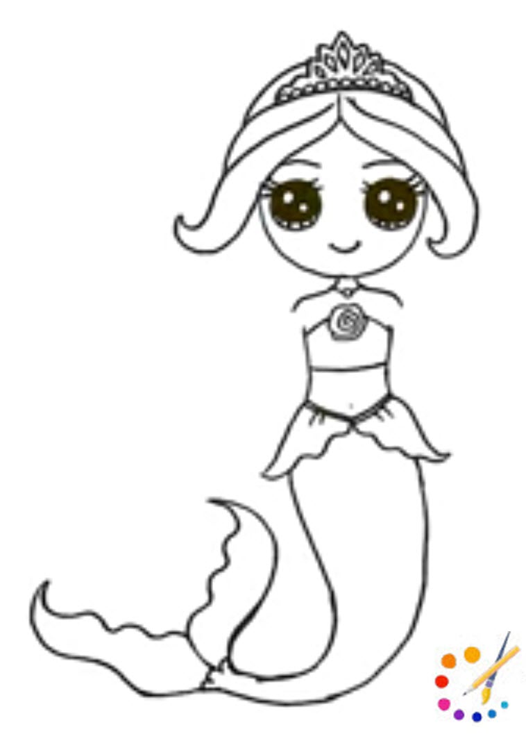 How to Draw a Mermaid Step By Step – For Kids & Beginners