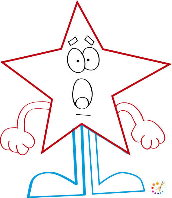 How to Draw a Star Step By Step – For Kids & Beginners