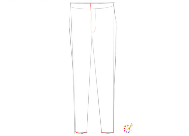 How to Draw Pant Step By Step – For Kids & Beginners