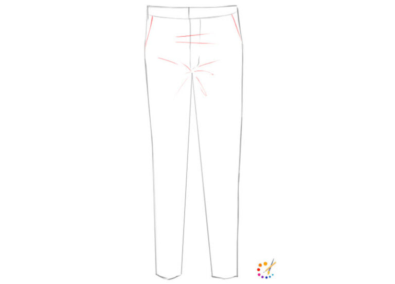 How to Draw Pant Step By Step – For Kids & Beginners