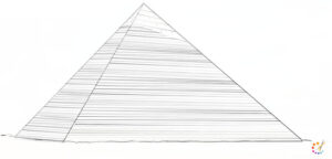 How to Draw a Pyramid Step By Step – For Kids & Beginners