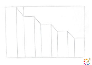 How to Draw Stairs Step By Step – For Kids & Beginners