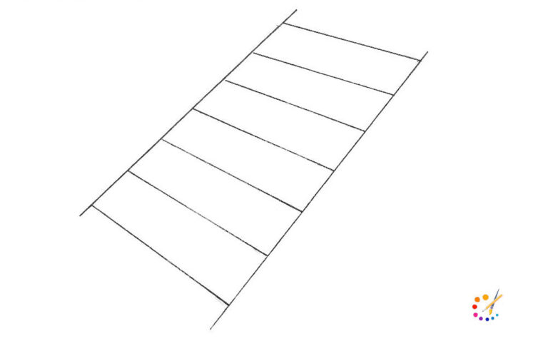 How to Draw Stairs Step By Step – For Kids & Beginners