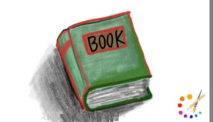 How to Draw a Book Step by Step [Open & Close] - How to Draw Anything ...