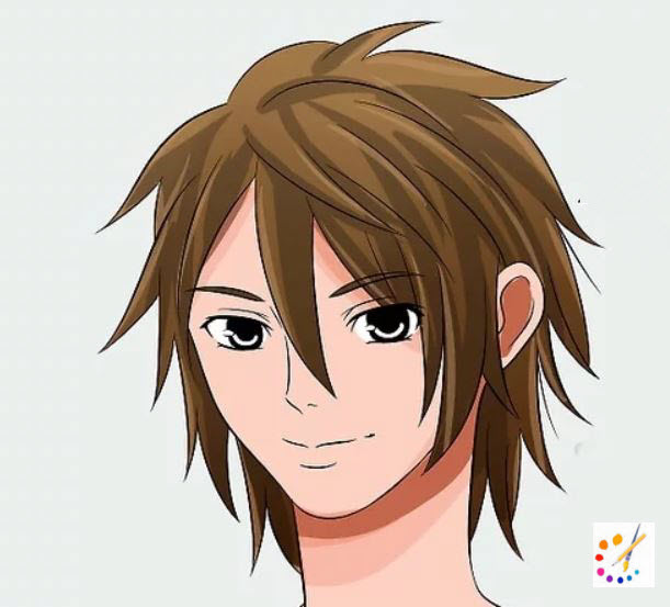 How to Draw Male Hair Step By Step – For Kids & Beginners