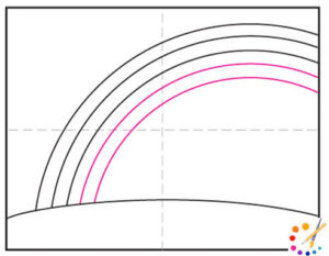 How to Draw a Rainbow Step By Step – For Kids & Beginners