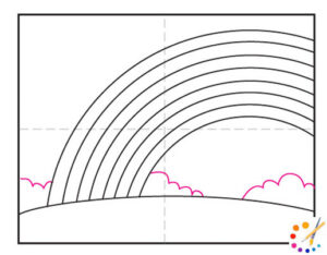 How to Draw a Rainbow Step By Step – For Kids & Beginners