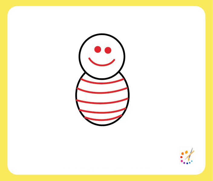 How to Draw a Bee Step By Step – For Kids & Beginners