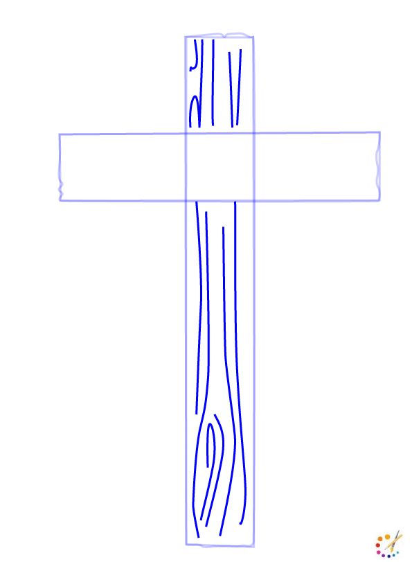 How to Draw a Cross Step By Step – For Kids & Beginners