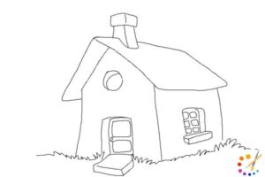 How to Draw a House Step By Step – For Kids & Beginners