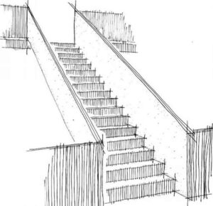 How to Draw Stairs Step By Step – For Kids & Beginners