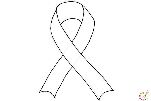 How to Draw a Ribbon Step By Step – For Kids & Beginners