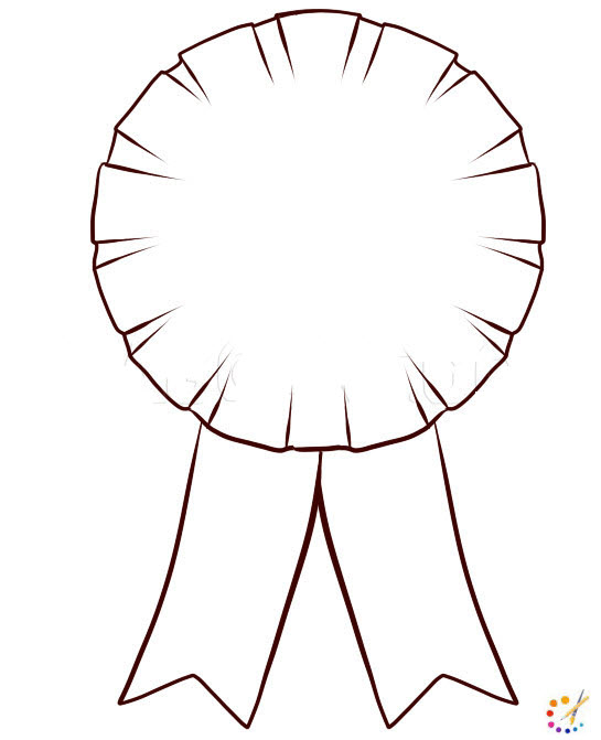 How to Draw a Ribbon Step By Step – For Kids & Beginners