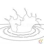 How to Draw Water Step by Step - For Kids & Beginners