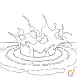 How to Draw Water Step by Step - For Kids & Beginners