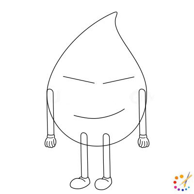 How to Draw Water Step by Step - For Kids & Beginners