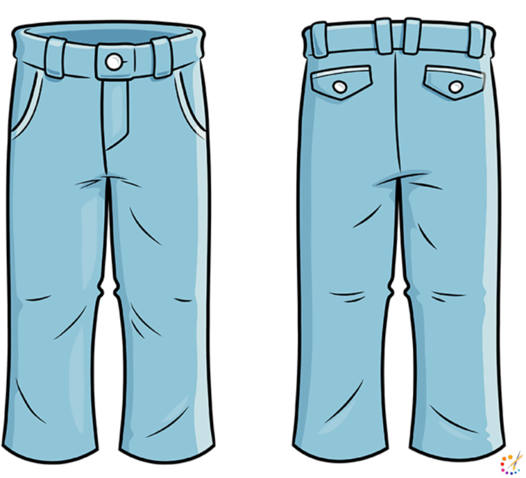 How to Draw Pant Step By Step – For Kids & Beginners