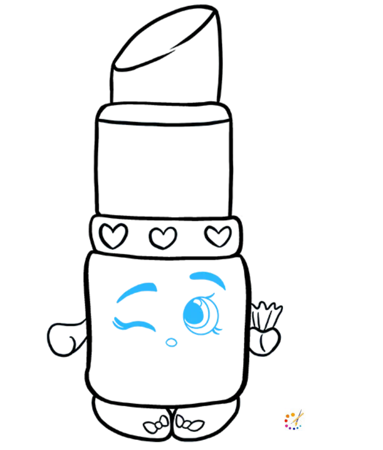 How to Draw Shopkins Step By Step - For Kids & Beginners