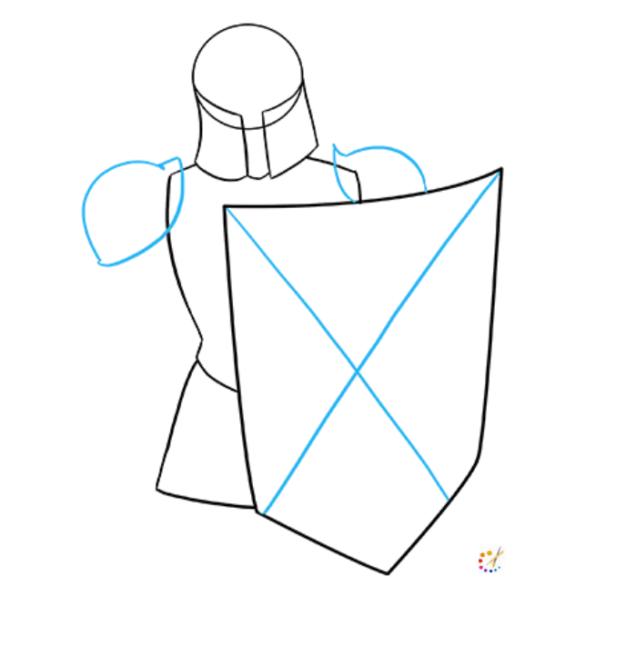 How to Draw an Armor Step By Step – For Kids & Beginners