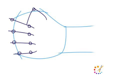 How to Draw A Hand Step By Step - For Kids & Beginners