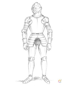How to Draw an Armor Step By Step – For Kids & Beginners