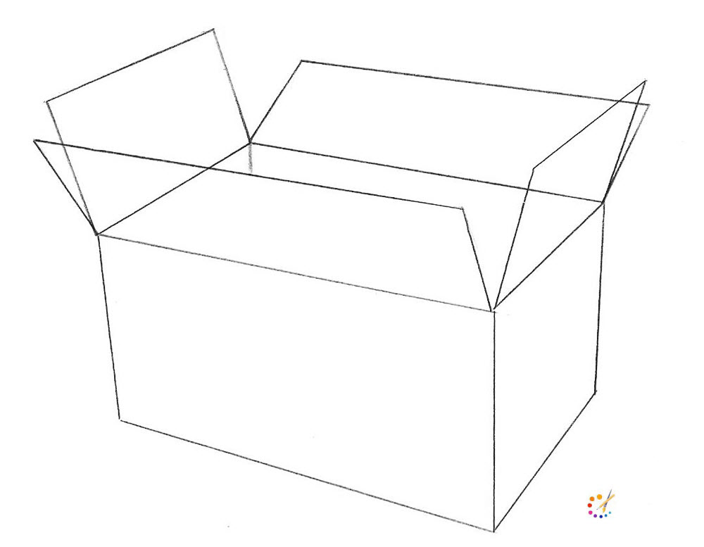How To Draw a Box Step By Step – For Kids & Beginners
