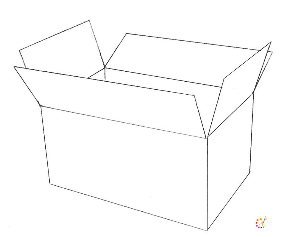 How To Draw a Box Step By Step – For Kids & Beginners