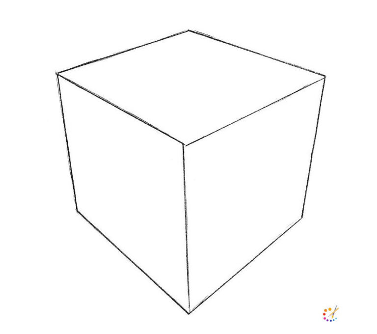 How To Draw a Box Step By Step – For Kids & Beginners