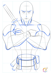 How to Draw a Deadpool Step By Step - For Kids & Beginners