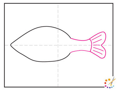 How to Draw A Fish Step By Step - For Kids & Beginners